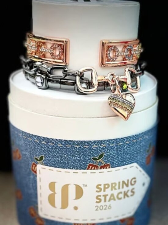 Bomb Party | Jewelry | Bomb Party Spring 226 Stack St37928 Kaleidoheart ...